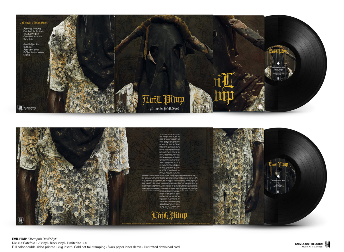 EVIL PIMP, Memphis Horror Rap – KNIVES OUT RECORDS | Music at its Artiest