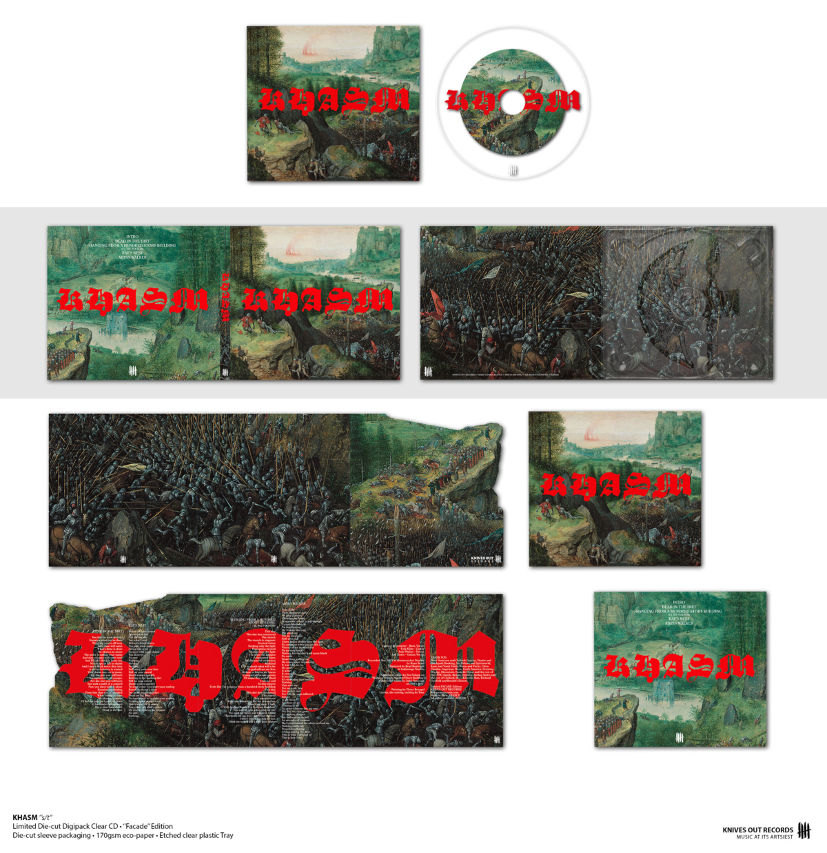 Khasm “s/t” – KNIVES OUT RECORDS | Music at its Artiest