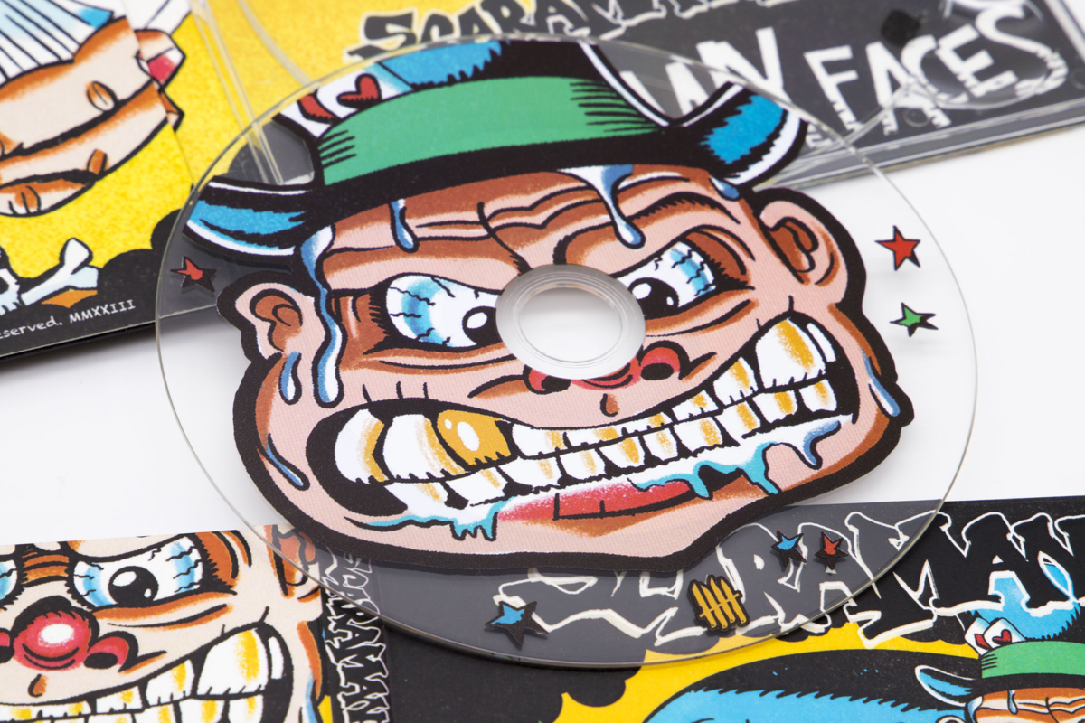 SCARAMANGA “The Many Faces” – KNIVES OUT RECORDS | Music at its Artiest