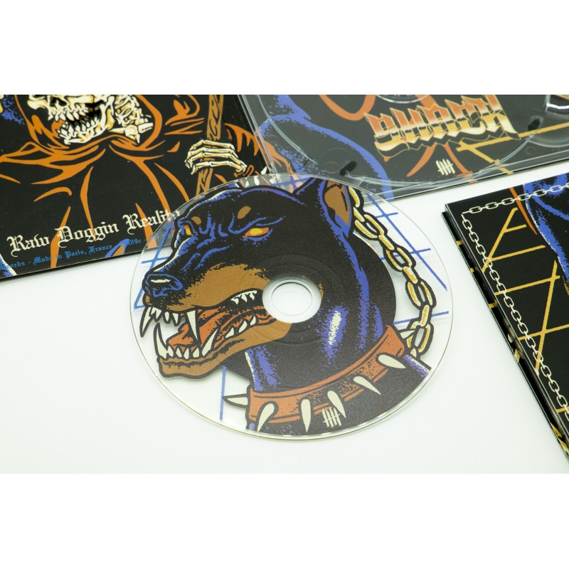FEVER SHACK "Raw Doggin Reality" Die-cut Digipack Clear CD • Die-cut ...