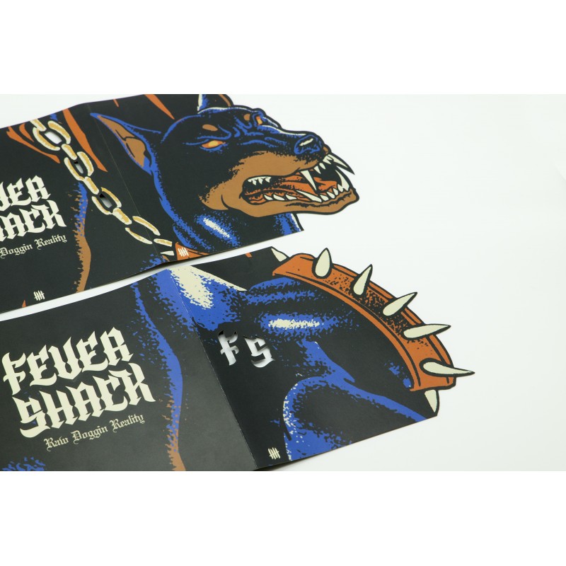 FEVER SHACK "Raw Doggin Reality" Die-cut Digipack Clear CD • Die-cut ...