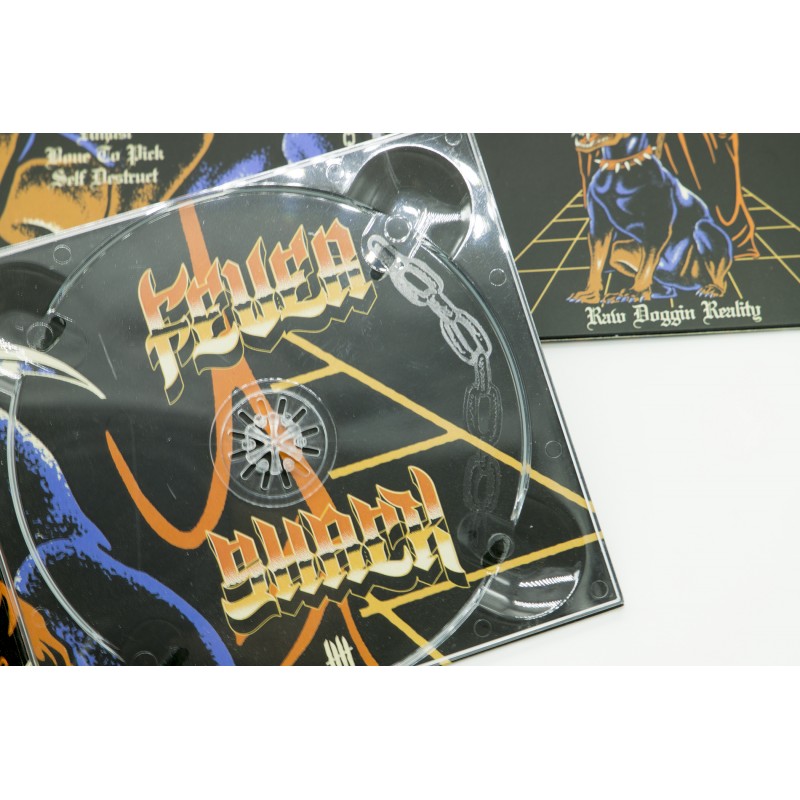 FEVER SHACK "Raw Doggin Reality" Die-cut Digipack Clear CD • Die-cut ...