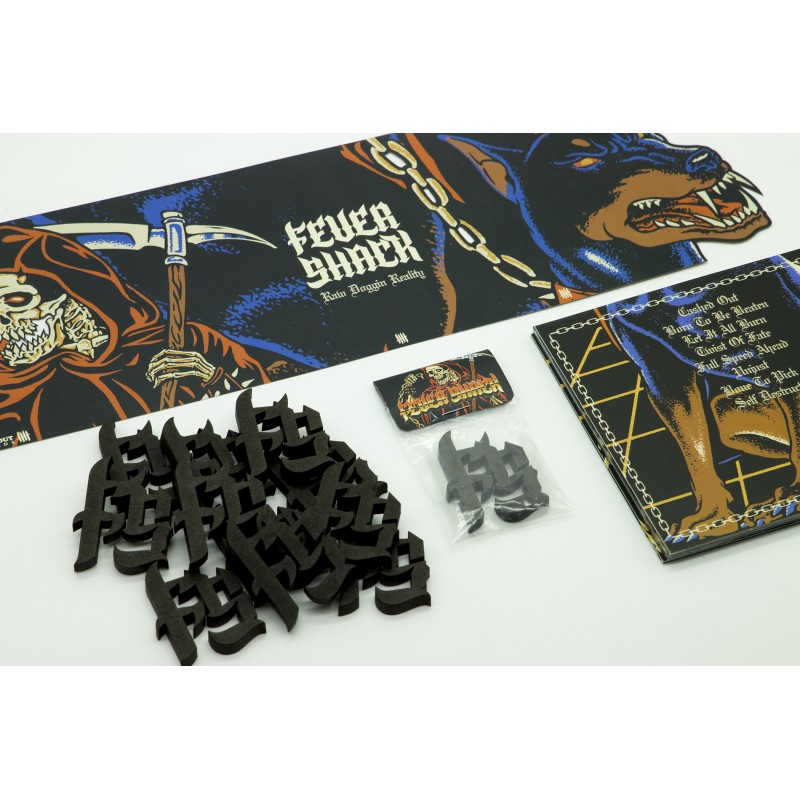FEVER SHACK "Raw Doggin Reality" Die-cut Digipack Clear CD • Die-cut ...