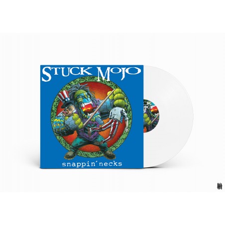 STUCK MOJO "Snappin' Neck" die-cut Jacket 12″ White Vinyl