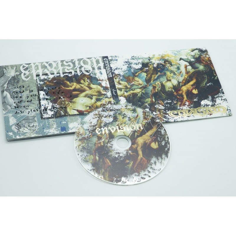 ENVISION "Fear" Die-cut Digipack Clear Gold CD • DISCIPLE Edition w ...