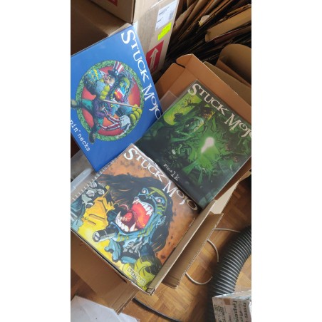 STUCK MOJO "Violated" die-cut Jacket 12″ White Vinyl