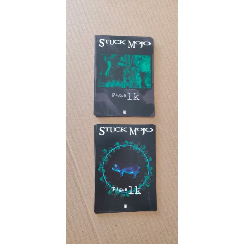 STUCK MOJO "Pigwalk" die-cut Jacket 12″ Glow In The Dark Vinyl