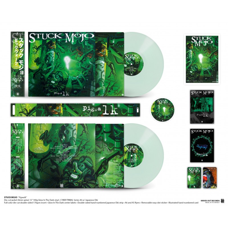 STUCK MOJO • CYBER TRIBAL SERIES 12" Vinyl Bundle