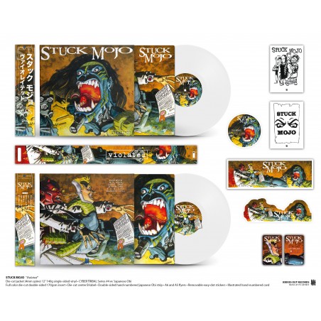 STUCK MOJO • CYBER TRIBAL SERIES 12" Vinyl Bundle