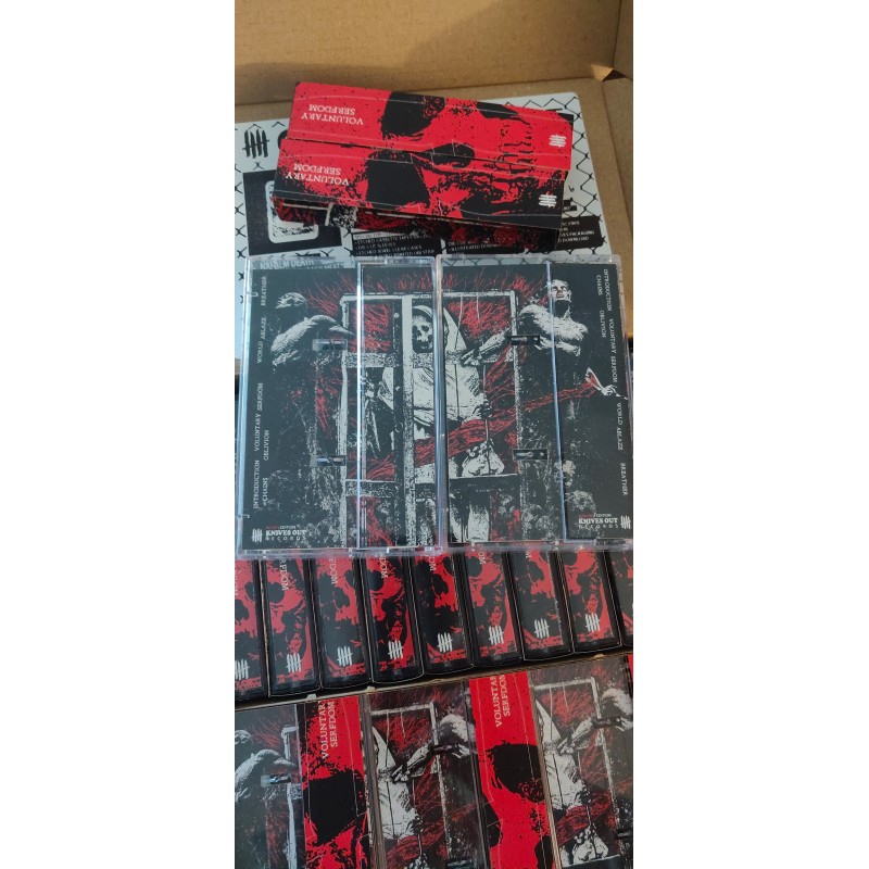 PYRECULT "Voluntary Serfdom" Etched Cassette Tape • "Altar" Edition